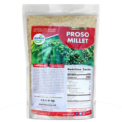 Proso Millet 2lbs | INDUSFOODS.US