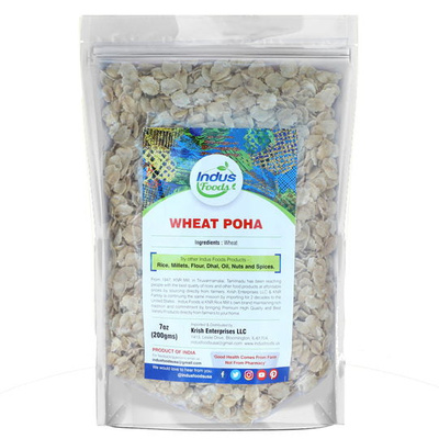 Wheat Poha 200 gms | INDUSFOODS.US