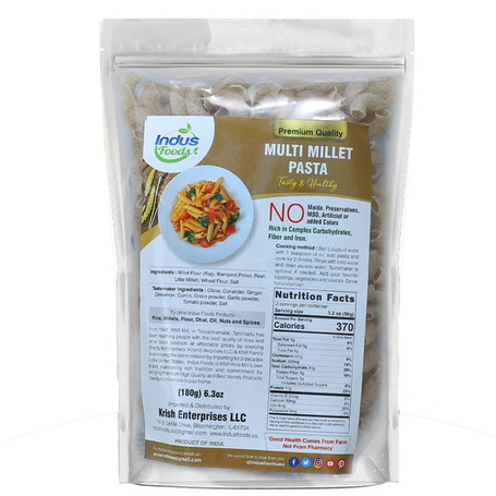 Millets-pasta | INDUSFOODS.US