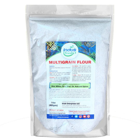Multigrain Flour - 400 gms | INDUSFOODS.US